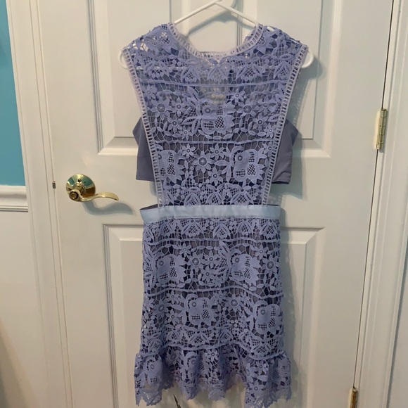 Goodnight Macaroon | Dresses | Lilac Lace Dress Like New | Poshmark
